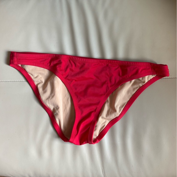 J. Crew | Swim | J Crew Red Bikini Bottoms | Poshmark